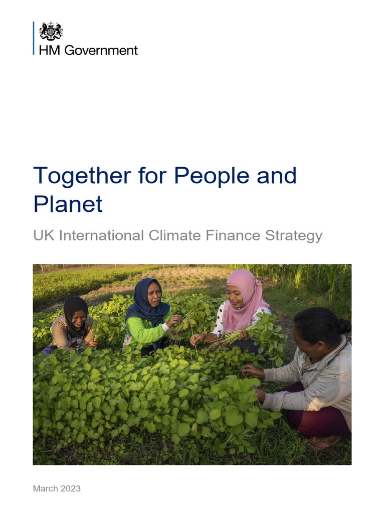 Uk International Climate Finance Strategy 2023 | Download Free PDF ...