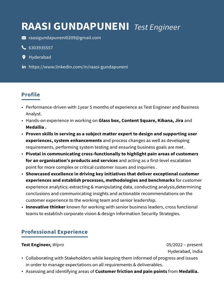 RAASI Resume | PDF | Business | Computing