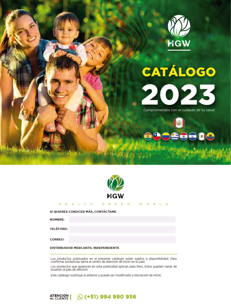 Catalogo HGW Peru 2023 | PDF | café | Antioxidante