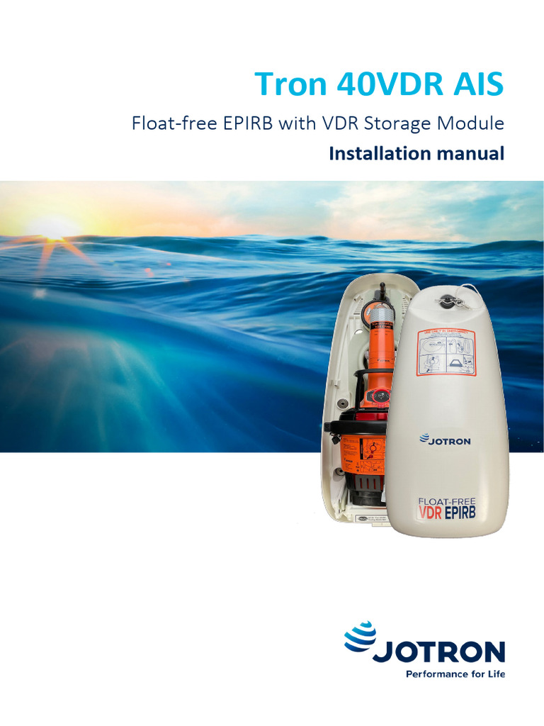 Jotron Tron 40 VDR AIS Installation Manual, Rev A | PDF | Radar ...