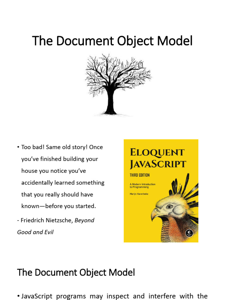 Slide15 The Document Object Model Pdf Document Object Model