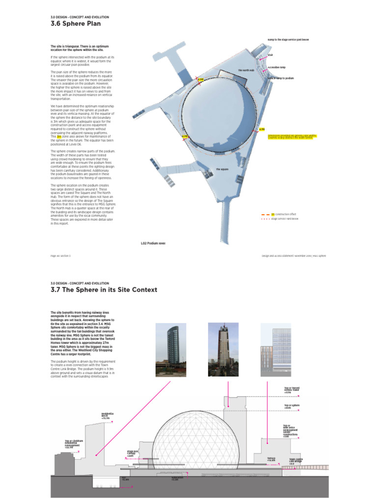 3.6 Sphere Plan: 3.0 Design - Concept and Evolution | PDF | Buildings ...