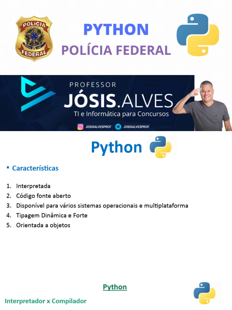 Python - PF | PDF | Python (linguagem de programação) | Linguagem de ...