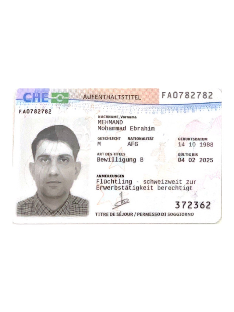 Ebrahim Ausweis | PDF