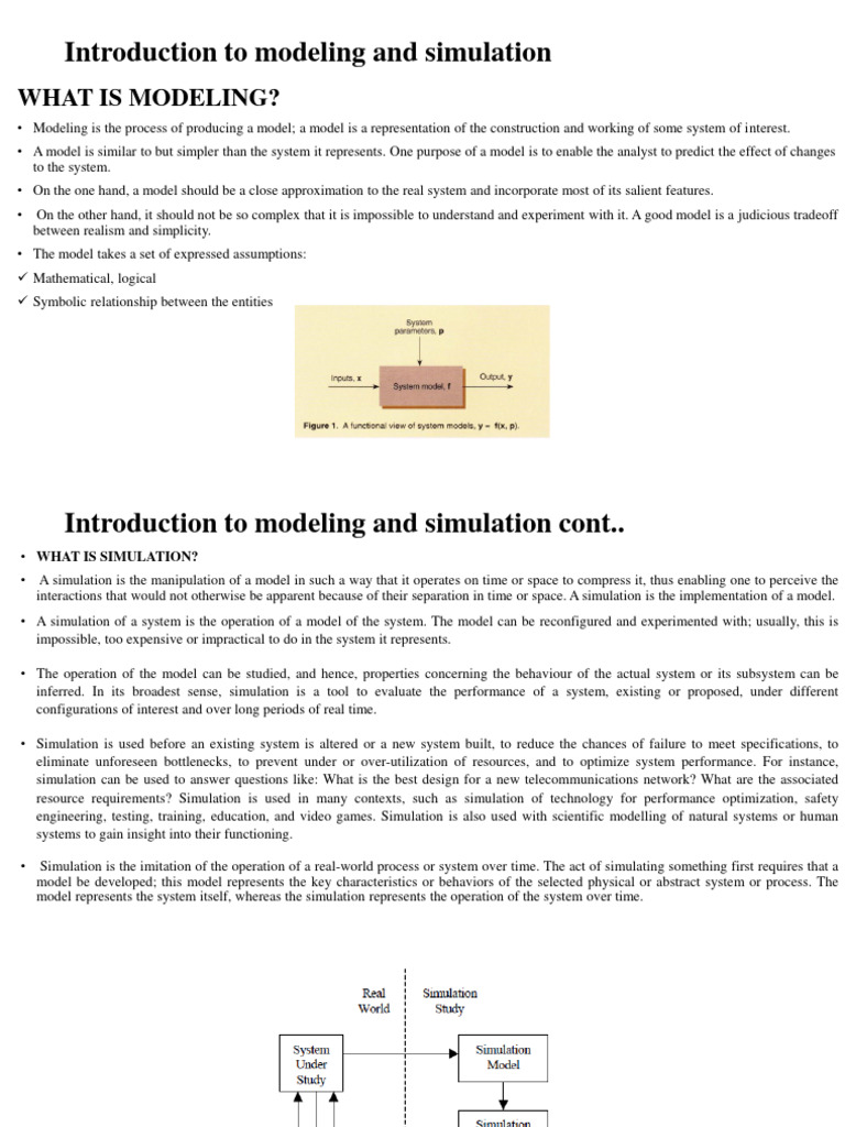 Design Analysis - Modeling and Simulation | PDF | Probability Distribution | Simulation