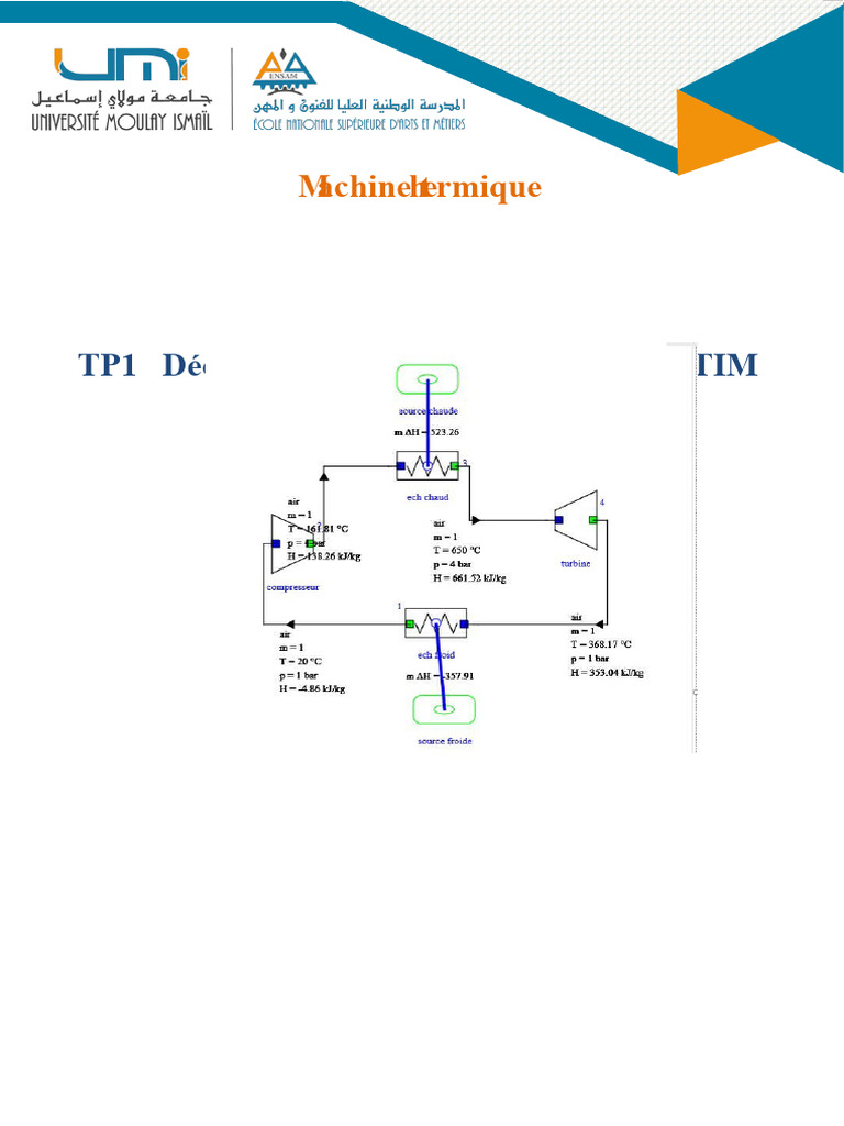 Machine Thermique | PDF | Thermodynamique | Chimie physique