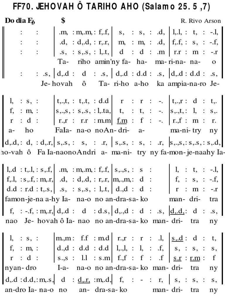 FF 70 - Solfa - MG | PDF