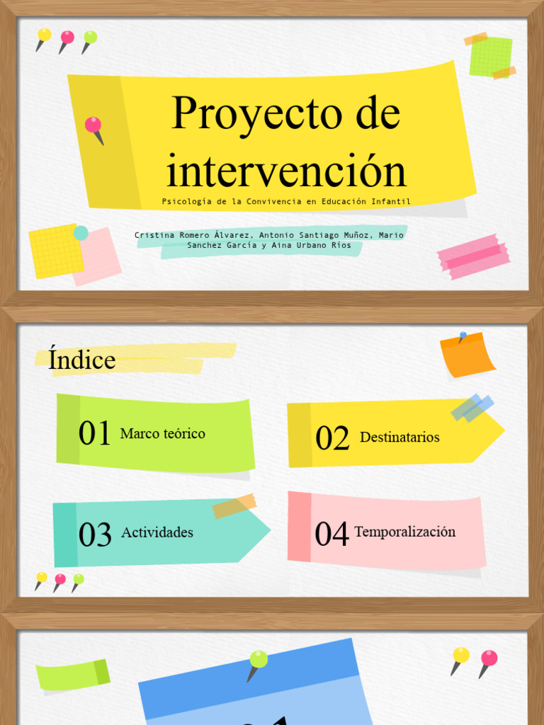 PROYECTO DE INTERVENCIÓN | PDF | Inteligencia | Educación de la primera infancia