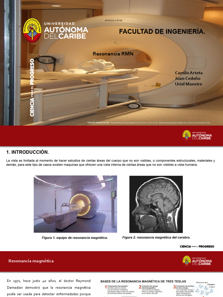 Resonancia Magnetica | PDF | Imagen de resonancia magnética | Resonancia magnética nuclear