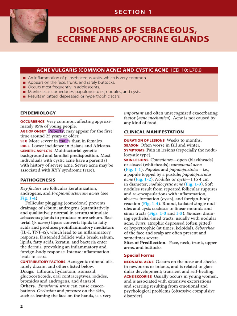 Acne DLL Atlas Fitz | PDF | Epidemiology | Organ (Anatomy)