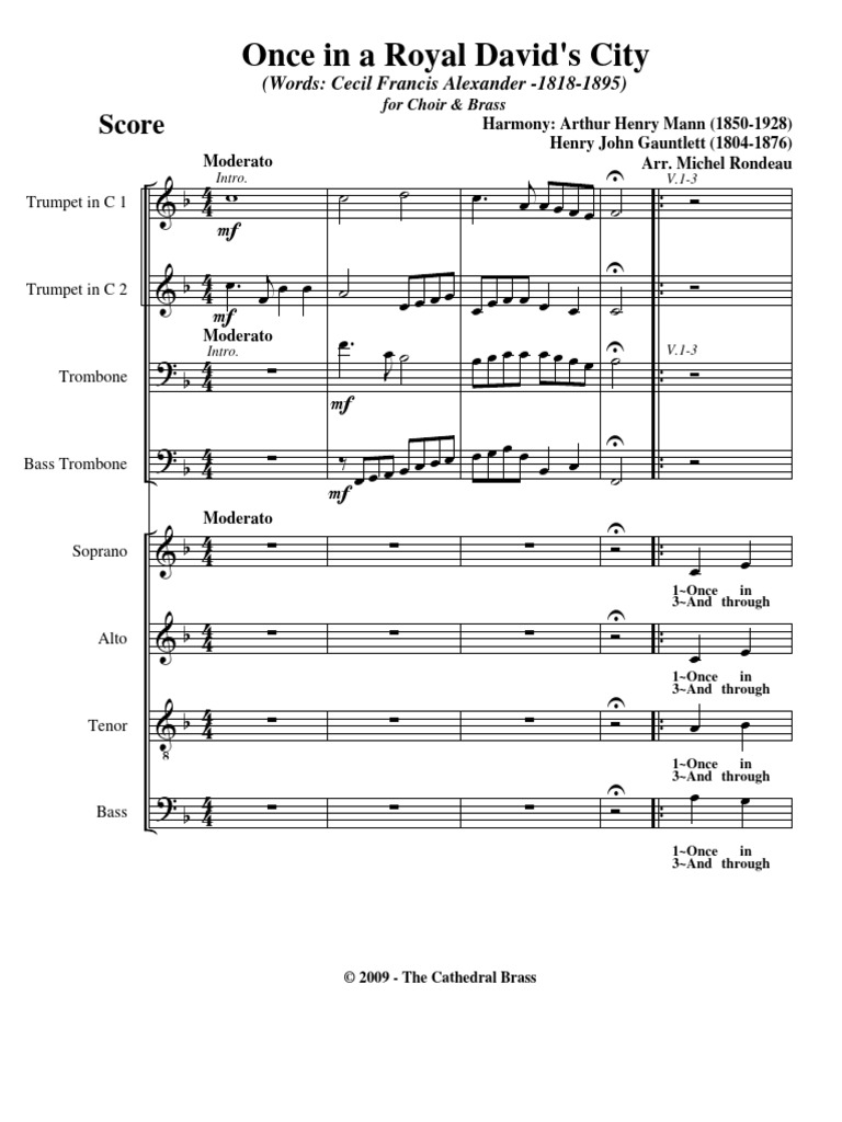 Once in A Royal Davids City | PDF | Musical Techniques | Aerophones