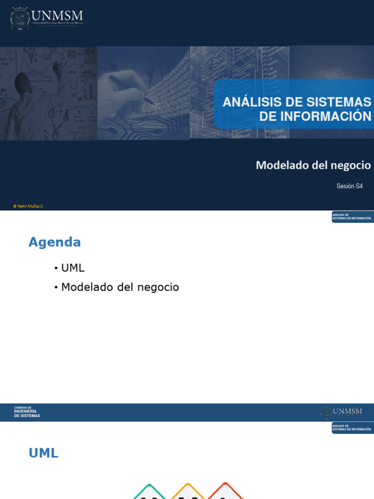 Semana 4 - Modelado de Negocio | PDF | Lenguaje de modelado unificado | Caso de uso