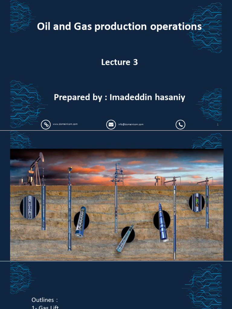 The Third Lecture | PDF | Valve | Casing (Borehole)