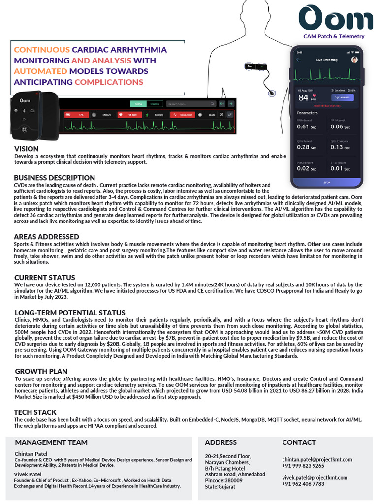 OOM - One Pager | PDF | Patient | Health Maintenance Organization