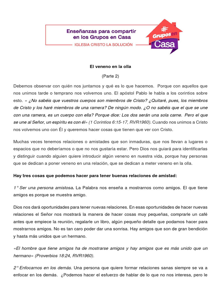 El Veneno en La Olla 2 | PDF | Cristo (título) | Dios