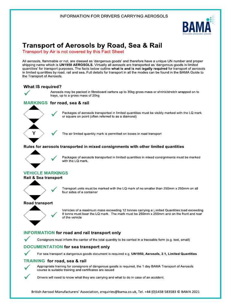 Transport Road, Air and Sea | PDF