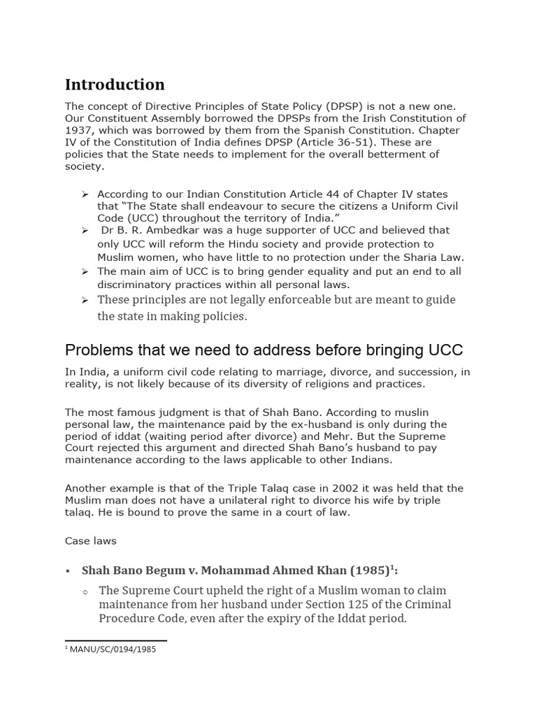 Ucc 1 | PDF | Human Rights | Justice