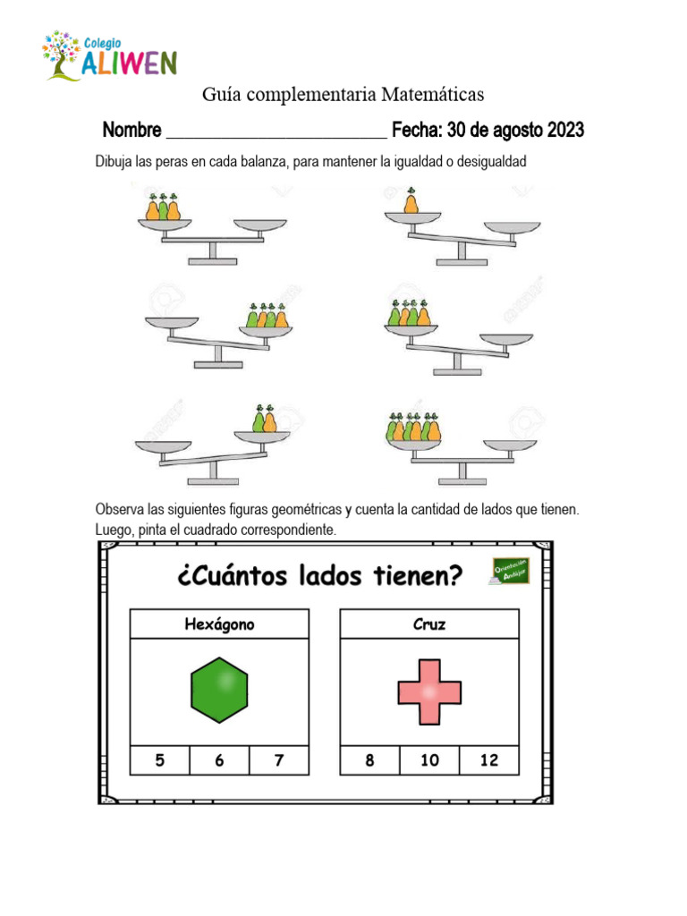 Guía Complementaria 2 Cuerpos Geométricos | PDF