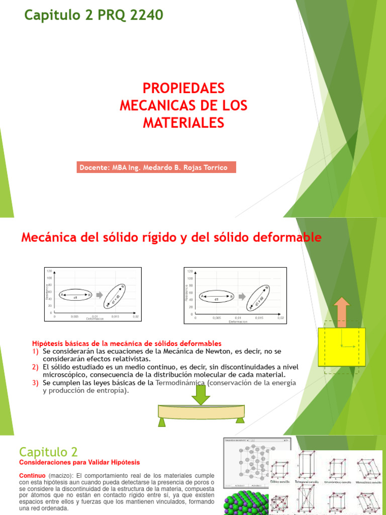 Propiedades Mec de Los Materiales-1 | PDF | Fractura | Sólido