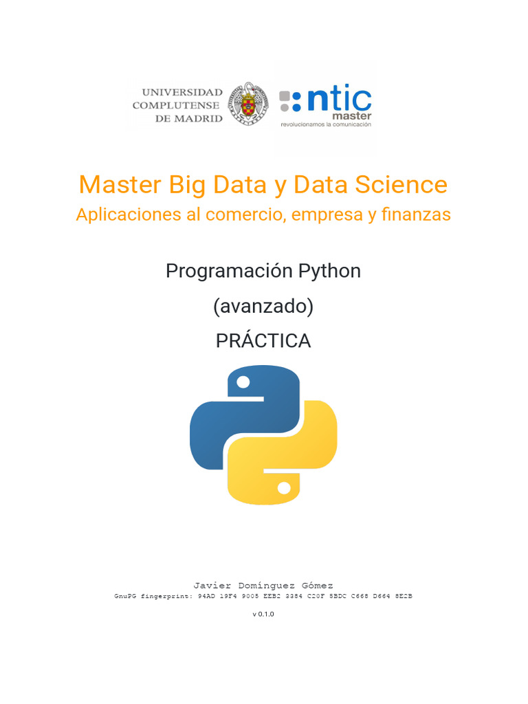 Práctica Avanzada Python: Gráfico Correlación | PDF | Python (lenguaje de programación ...