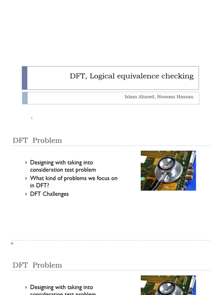 DFT-Formal Verification | PDF | Formal Verification | Software Engineering DFT-Formal Verification | PDF | Formal Verification | Software Engineering