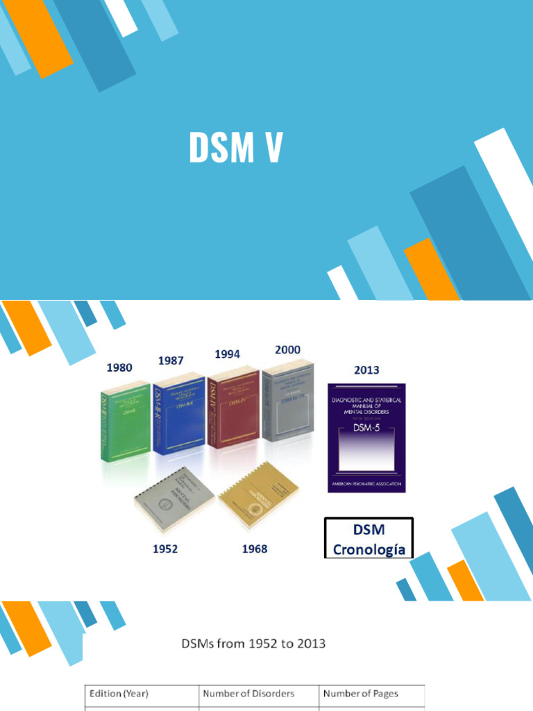 DSM V Semana 10 PDF Color Blue