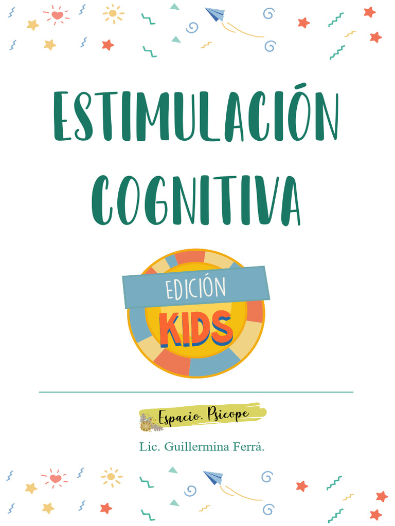 Cuadernillo Estimulacion Cognitiva Kids | PDF