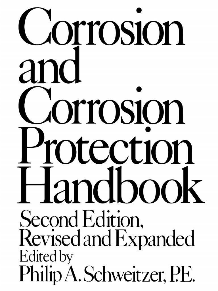 Corrosion and Corrosion Protection Handbook | PDF | Corrosion | Rust