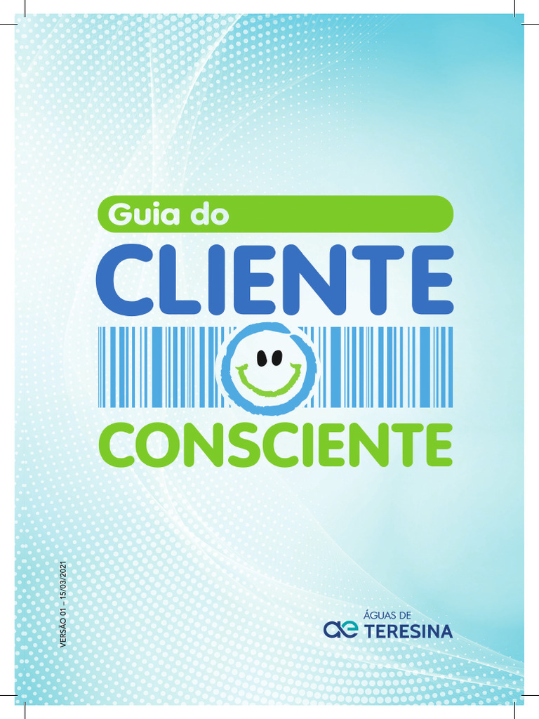 Guia-do-Cliente-Aguas de Teresina | PDF | Águas residuais | Tratamento de água