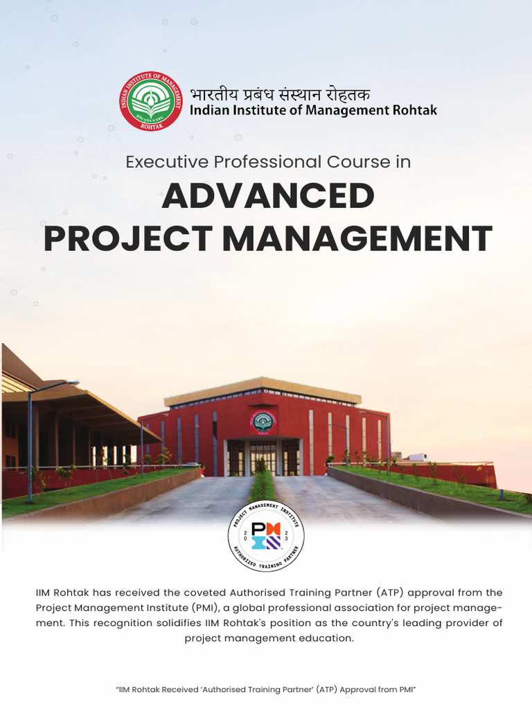 Iimr Apmp | PDF | Project Management | Agile Software Development