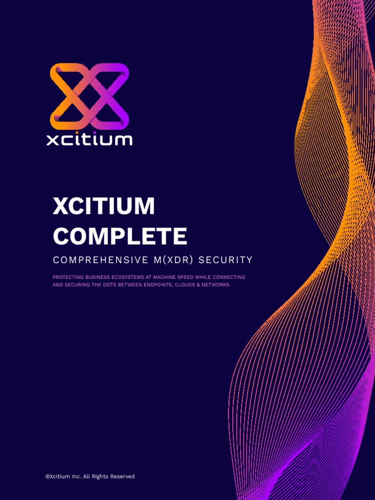 Xcitium Complete XMDRData Sheet V2 | PDF | Security | Computer Security