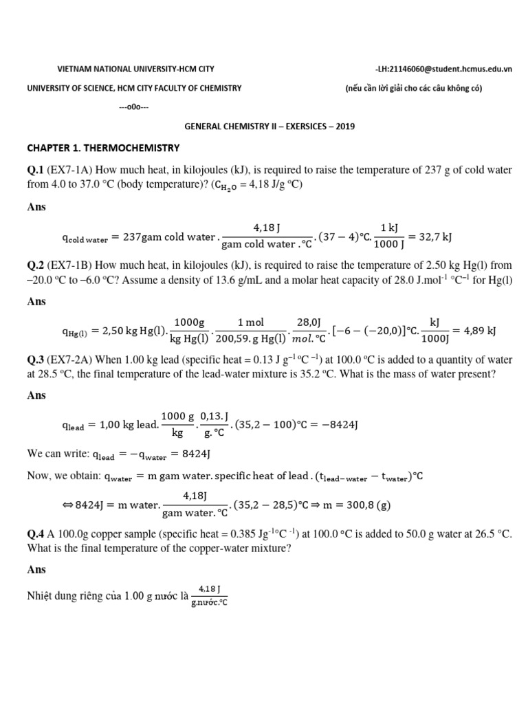 HDC2 Solution | PDF | Oxide | Stoichiometry