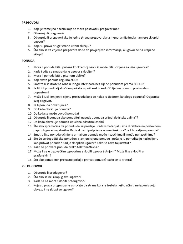 Trgovačko Pravo 2 | PDF