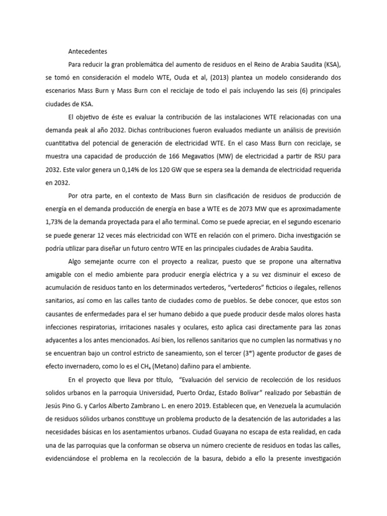 Marco Teorico | PDF | Residuos | Residuos sólidos urbanos