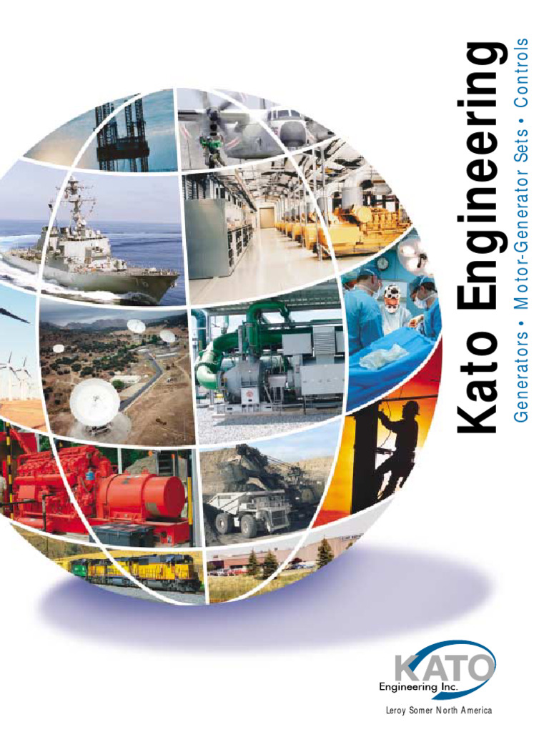 Kato Engineering Generators Motor Generator Sets Controls Leroy Somer ...