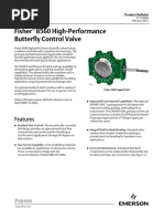 Product Bulletin Fisher 8532 High Performance Butterfly Valve en 123262 ...