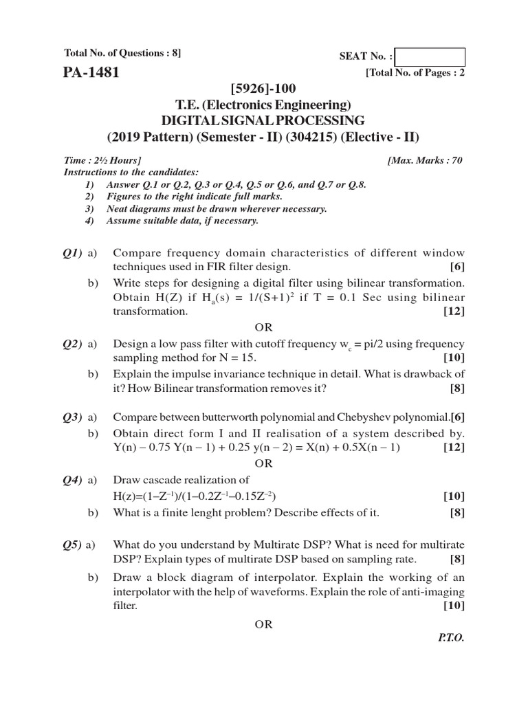 T.E (2019 Pattern) | PDF | Optical Fiber | Databases