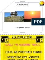ATC Light Gun Signals Overview | PDF