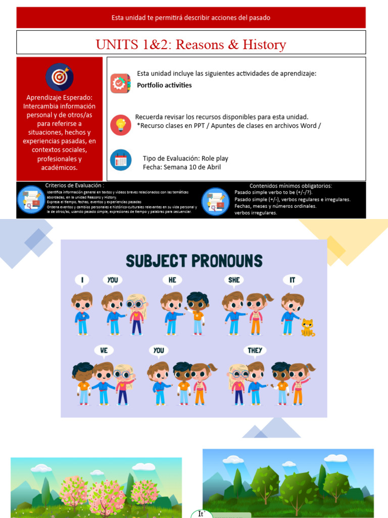 Unit 1 - Lesson A | PDF