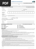 MIE Consent Form | PDF | Background Check | Common Law