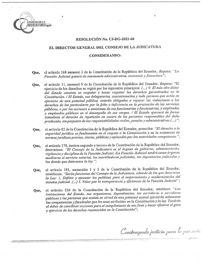 Resolucion CJ-2021-60 Procedimiento Recurso Apelacion | PDF