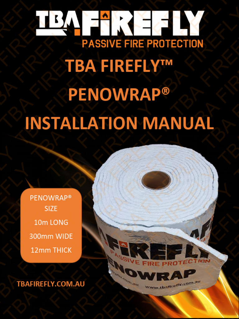 TBA Firefly Penowrap (R) Install Manual | PDF