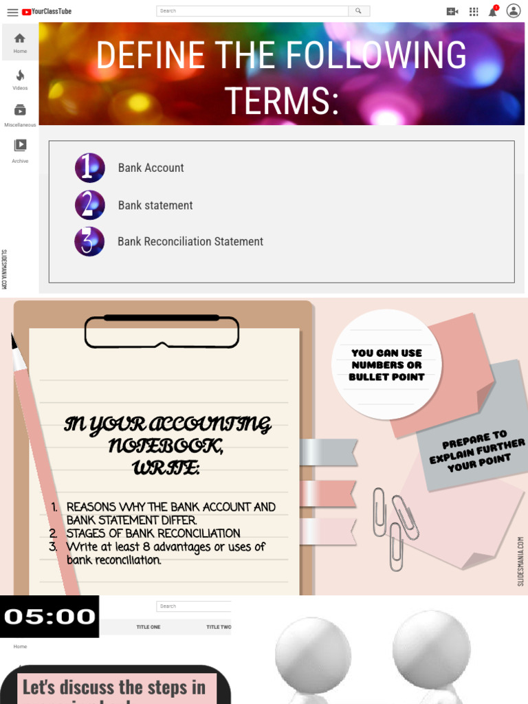 Bank Reconciliation Statement Guide | PDF | Banks | Cheque