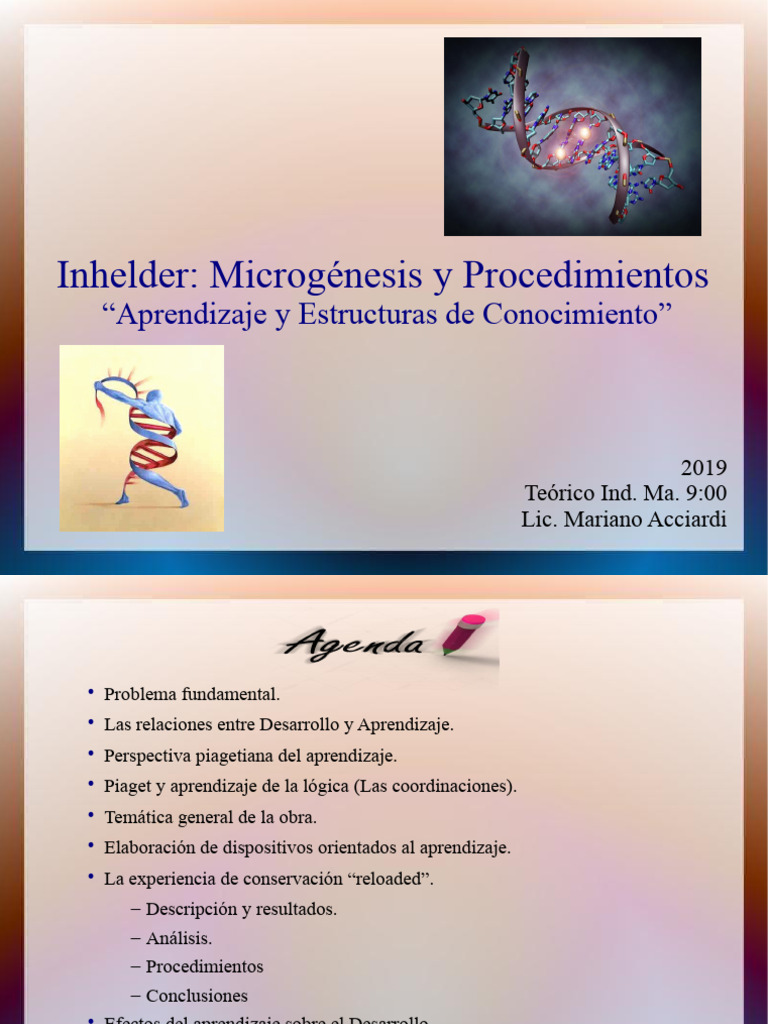 Micro Genesis | PDF | Aprendizaje | Constructivismo (filosofía de la ...