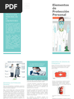 Triptico EPP | PDF | Contaminación | Naturaleza