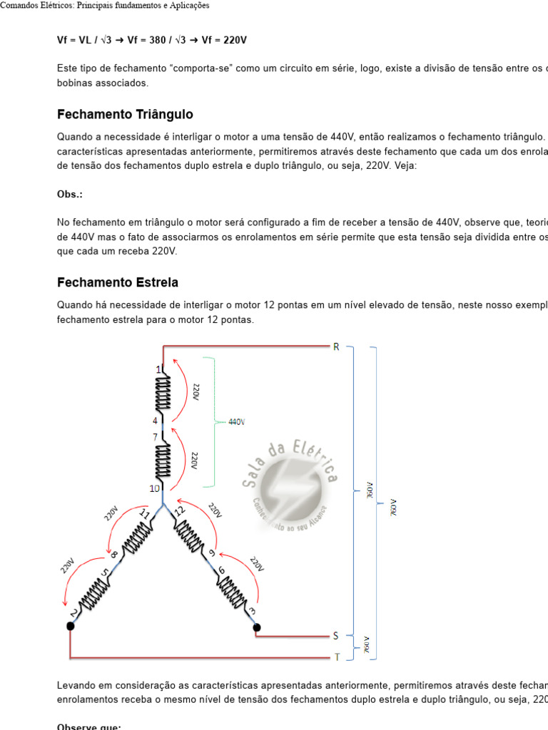 Comandos Elétricos Principais Fundamentos E Aplicações Pdf Relé