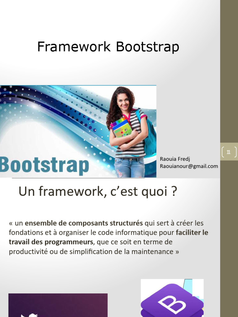 Cours Boot | PDF | Bootstrap (Front End Framework) | Internet