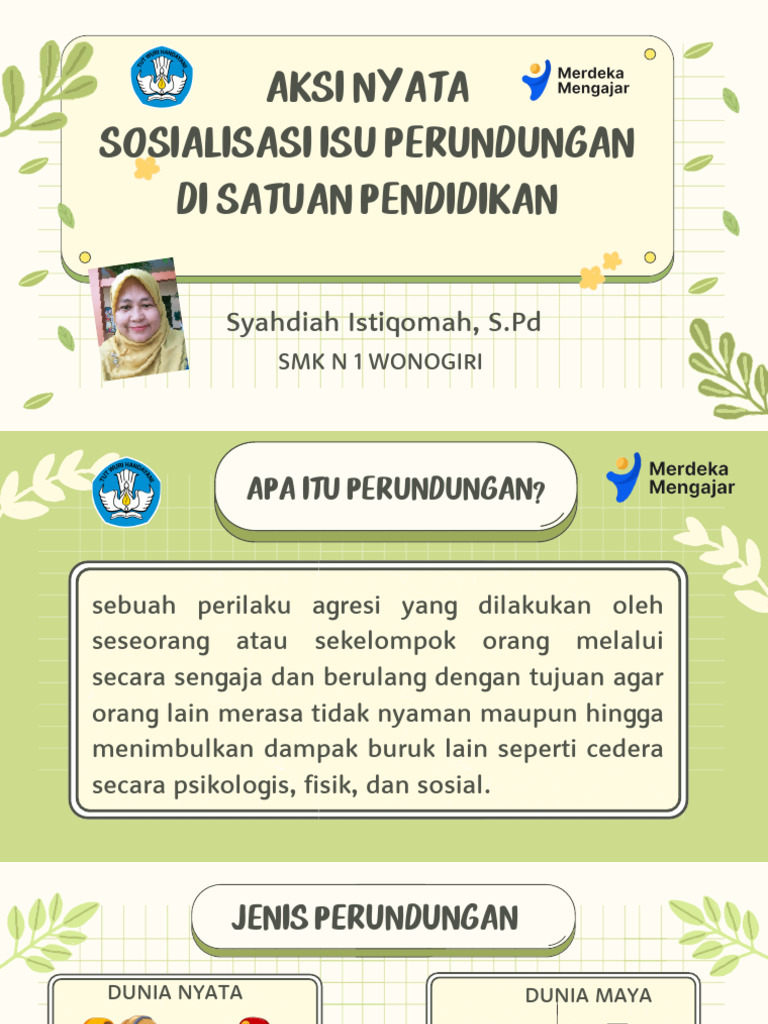 Aksi Nyata Perundungan | PDF