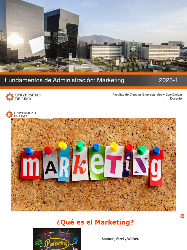 MARKETING | PDF | Marketing | Producto (Negocio)