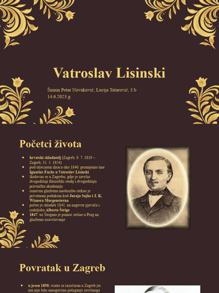 Vatroslav I Ivan Zajc | PDF
